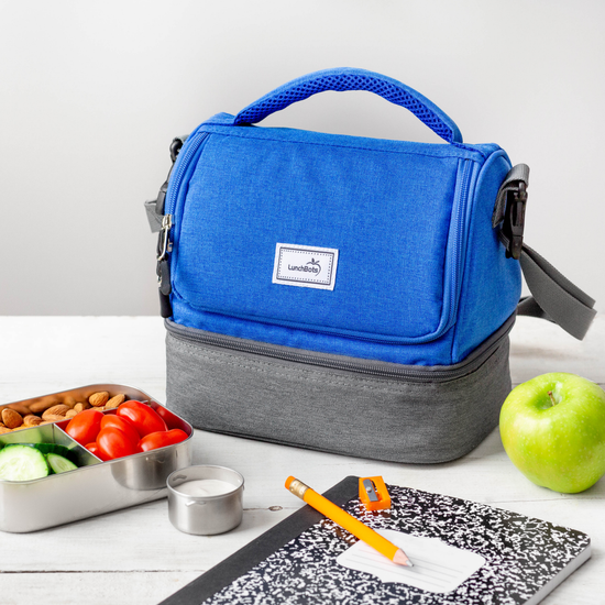 LunchBots Duplex Insulated Bento Box Lunch Bag