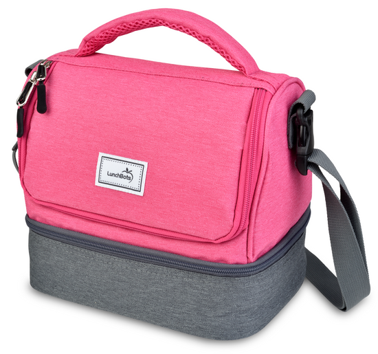 LunchBots Duplex Insulated Bento Box Lunch Bag